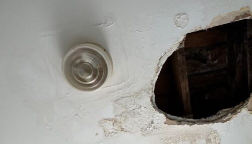 Water is Leaking Through My Light Fixture! What Should I Do?