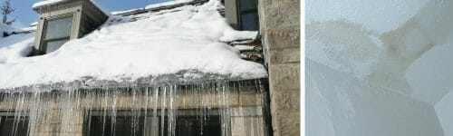 Ice Dam Water is Leaking into My House: What Should I do?