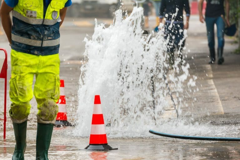 Who Is Responsible for Damage Caused by a Water Main Break? | ServiceMaster