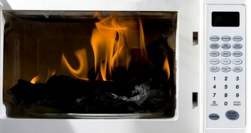 My Microwave is on Fire - What Should I Do? (3 Steps to Take Right Now)